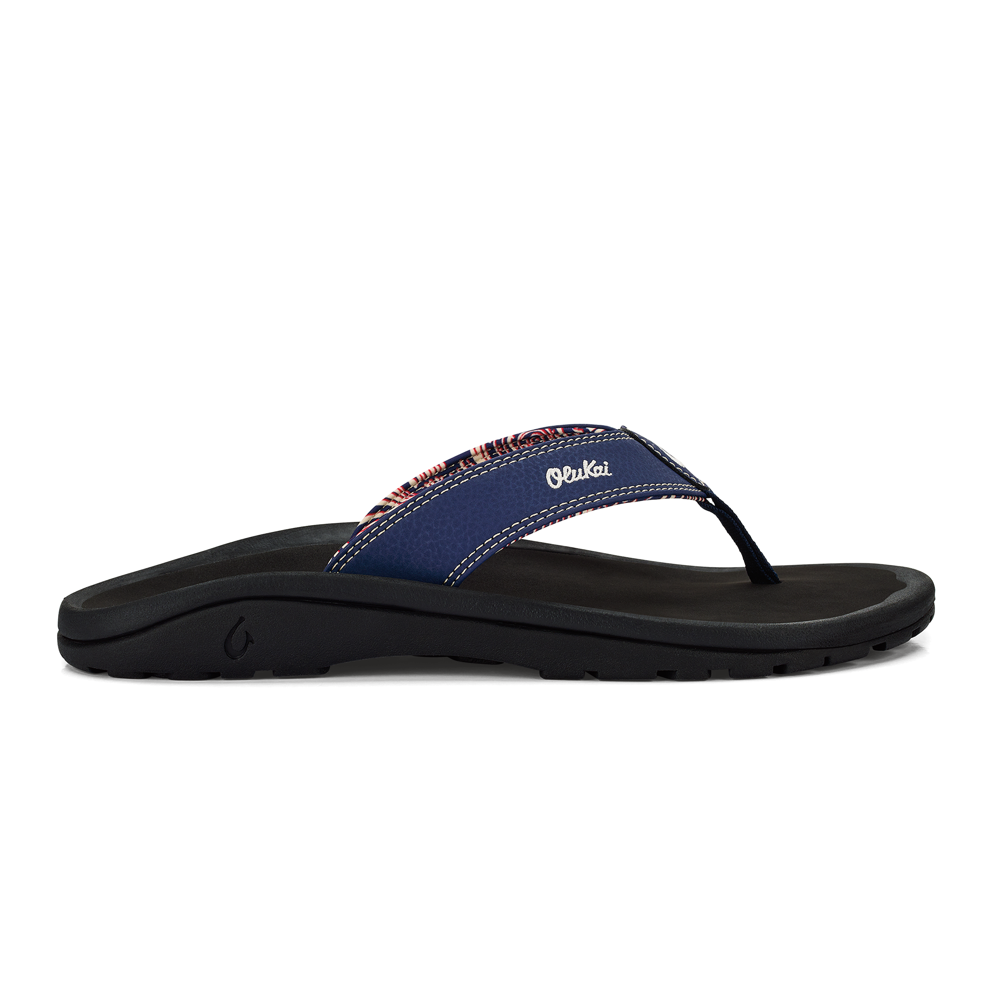 ‘Ohana Men's Beach Sandals - Navy / Onyx | OluKai – OluKai Europe
