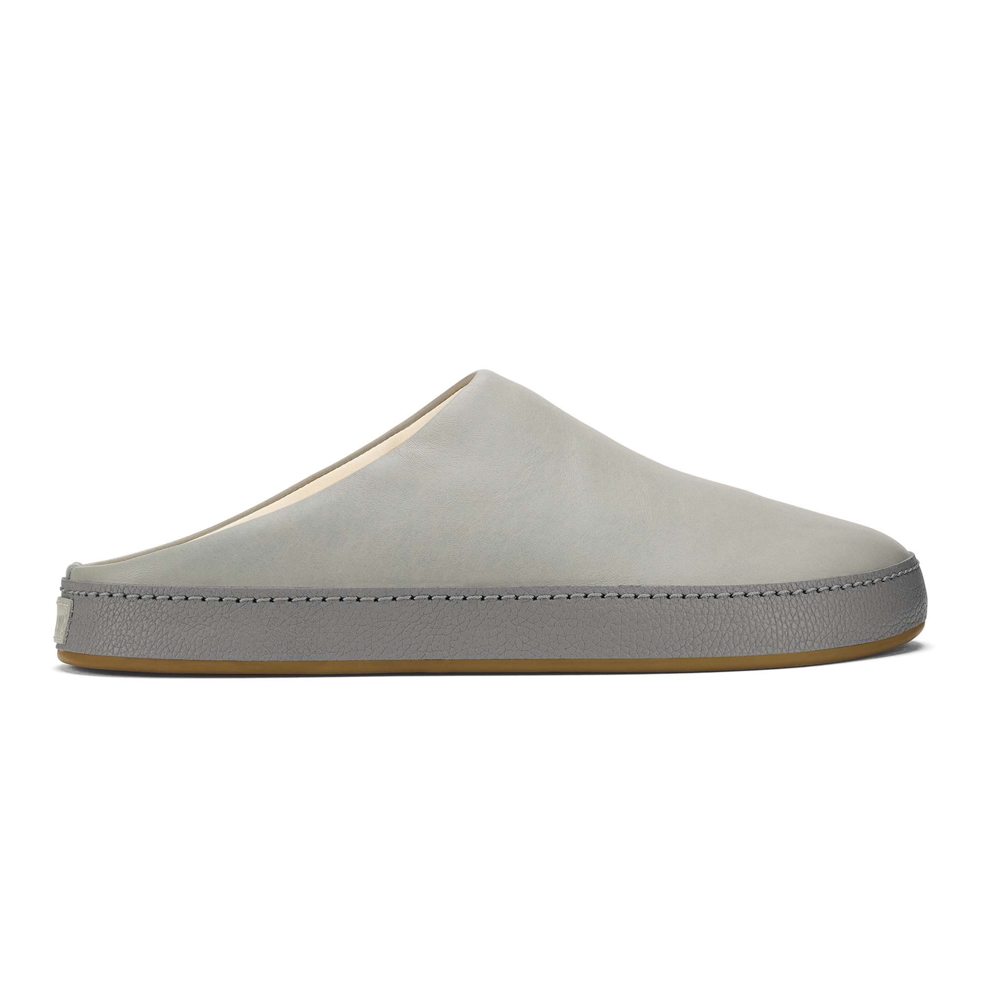 Hāmani Men’s Leather Mules - Smoke / Storm Grey | OluKai – OluKai Europe
